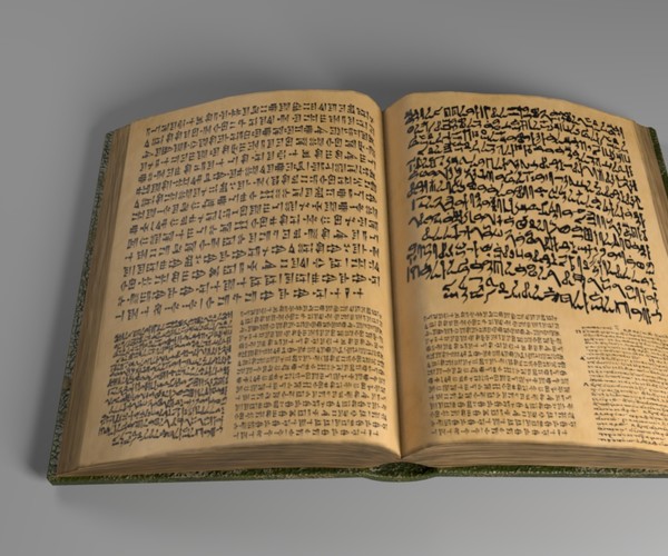 ArtStation - Opened Ancient Spellbook | Resources
