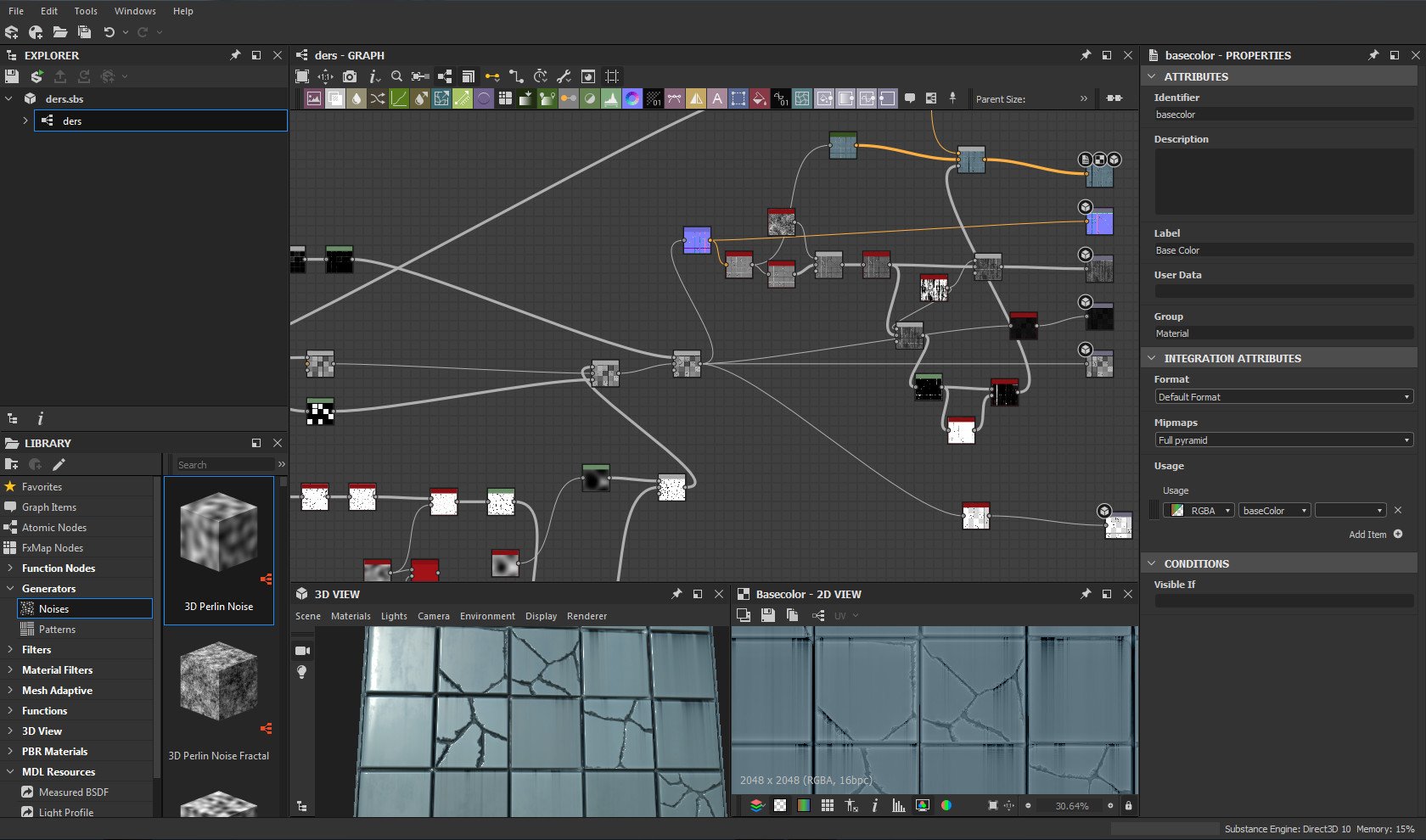ArtStation - Old Tiles - Full Procedural Customizable- Substance ...