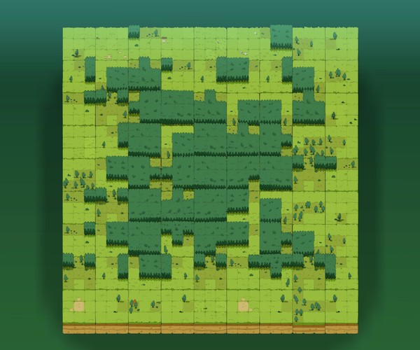 ArtStation - Forest puzzle | Game Assets