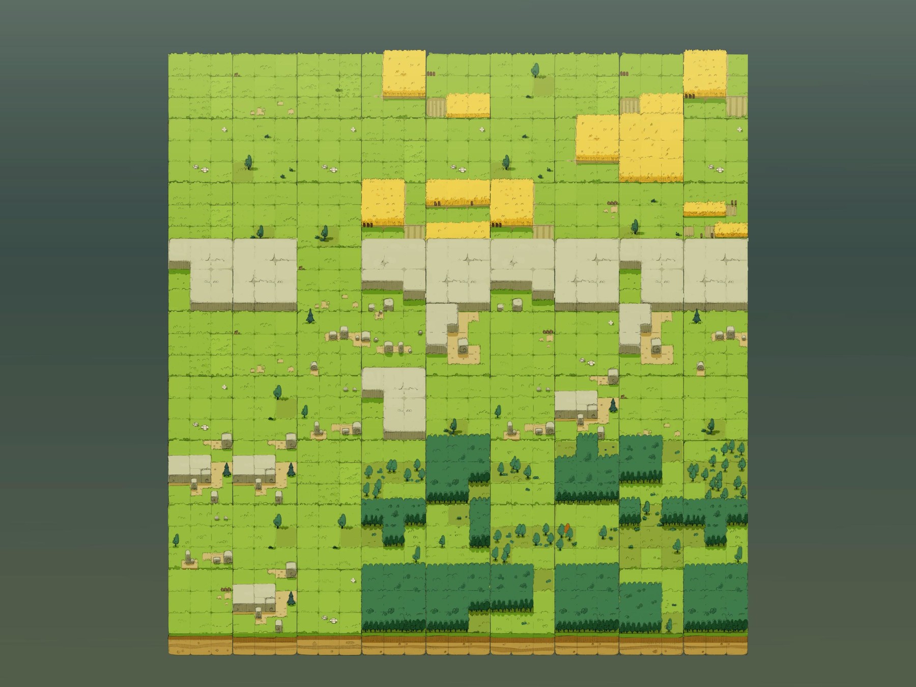 ArtStation - World Puzzle #04 | Game Assets