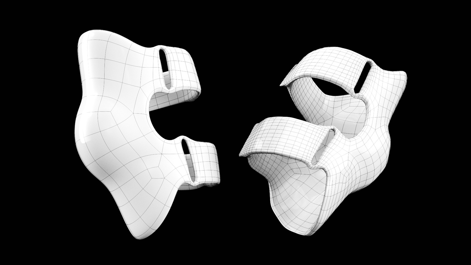 ArtStation - Military sand knee pads 12 with PBR textures | Game Assets