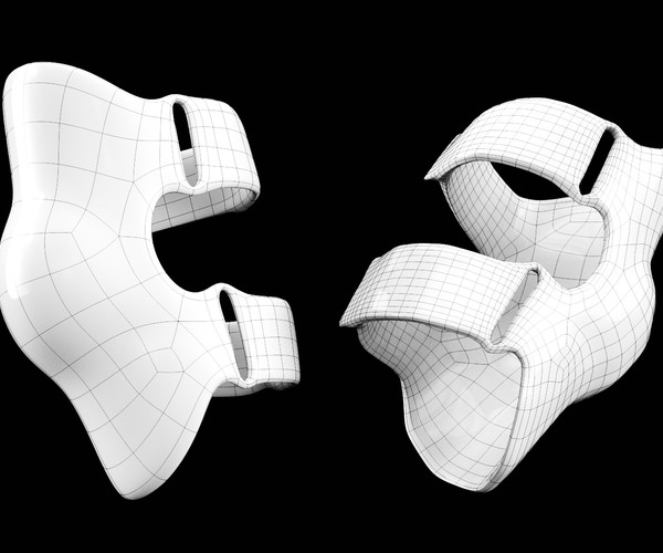 ArtStation - Military sand knee pads 12 with PBR textures | Game Assets