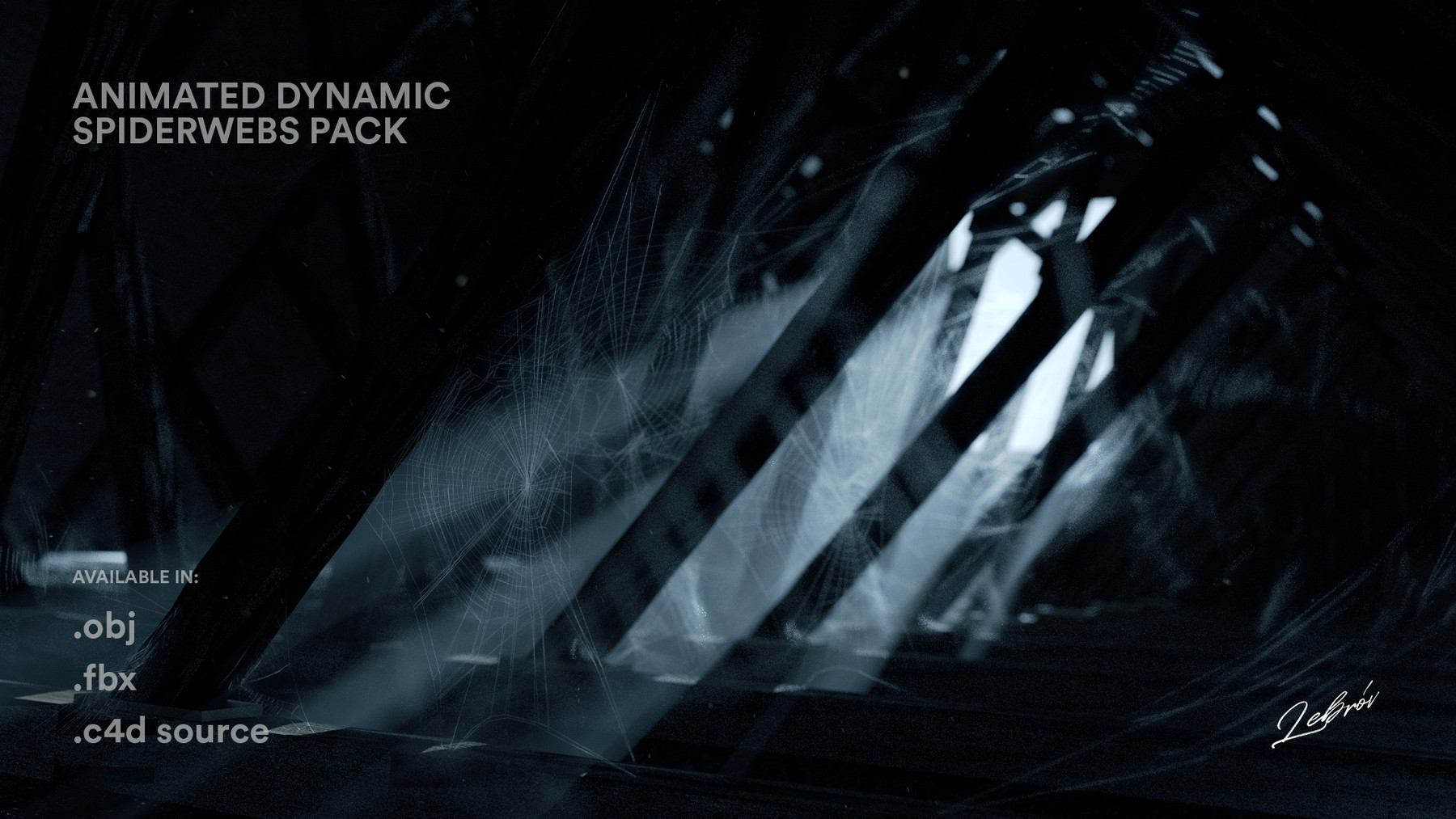 ArtStation - Dynamic Spiderwebs Pack | Resources
