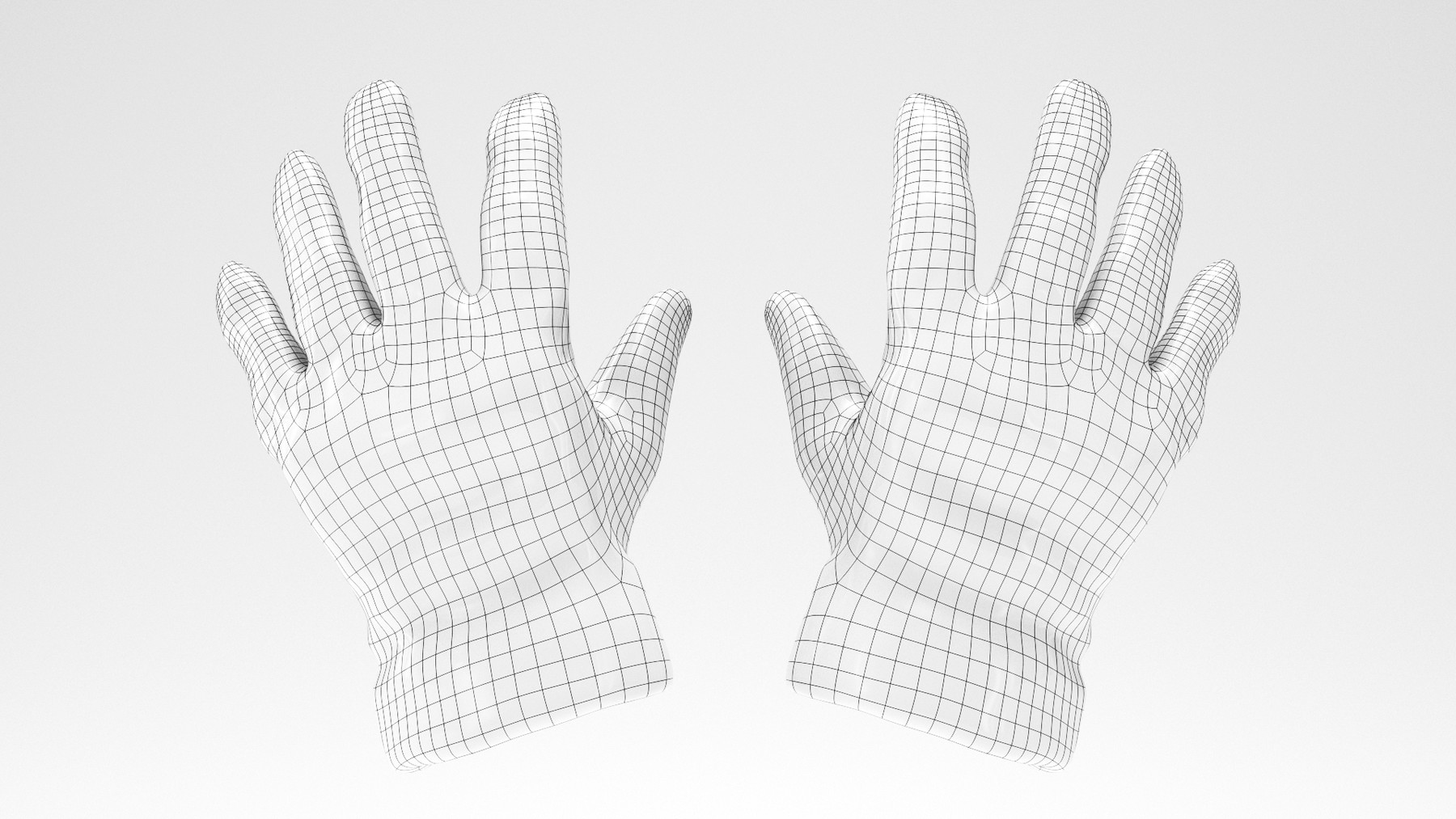 ArtStation - Military gloves of color black with PBR textures 16 | Game ...