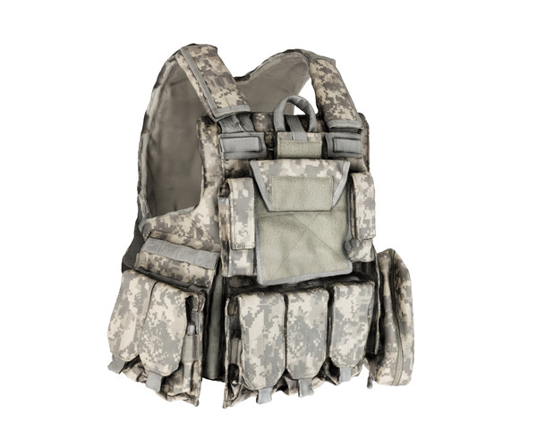 ArtStation - Military Body armor of ACU with PBR textures 20 | Game Assets