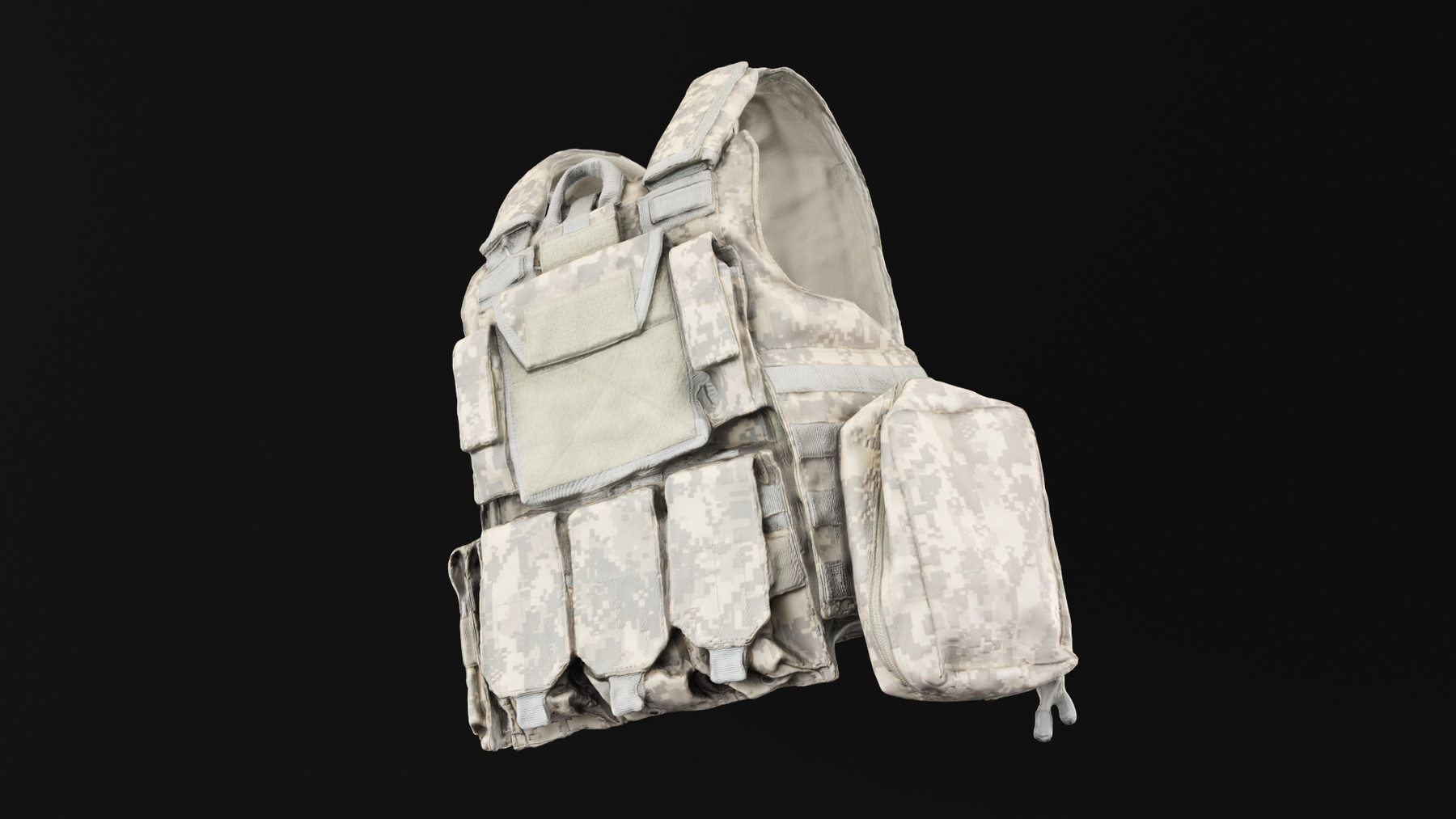 ArtStation - Military Body armor of ACU with PBR textures 20 | Game Assets