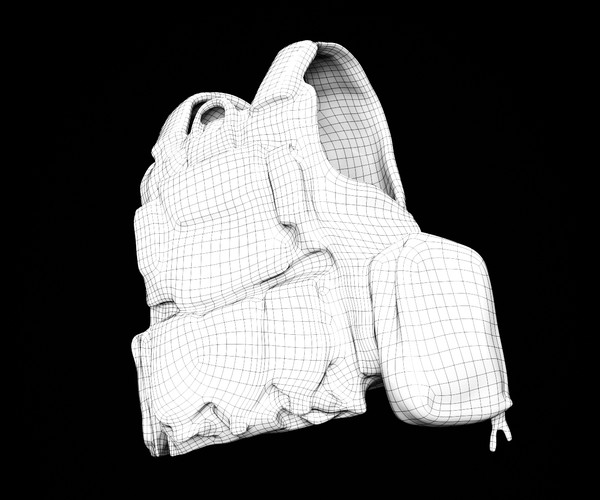 ArtStation - Military Body armor of ACU with PBR textures 20 | Game Assets