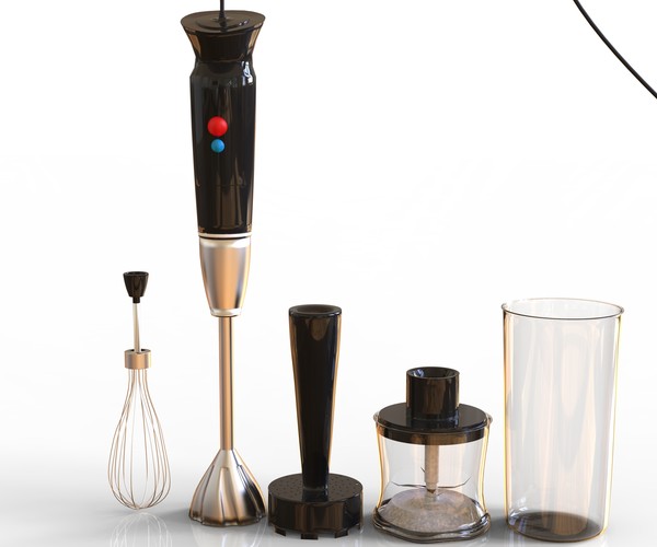 ArtStation - Immersion blender set | Resources