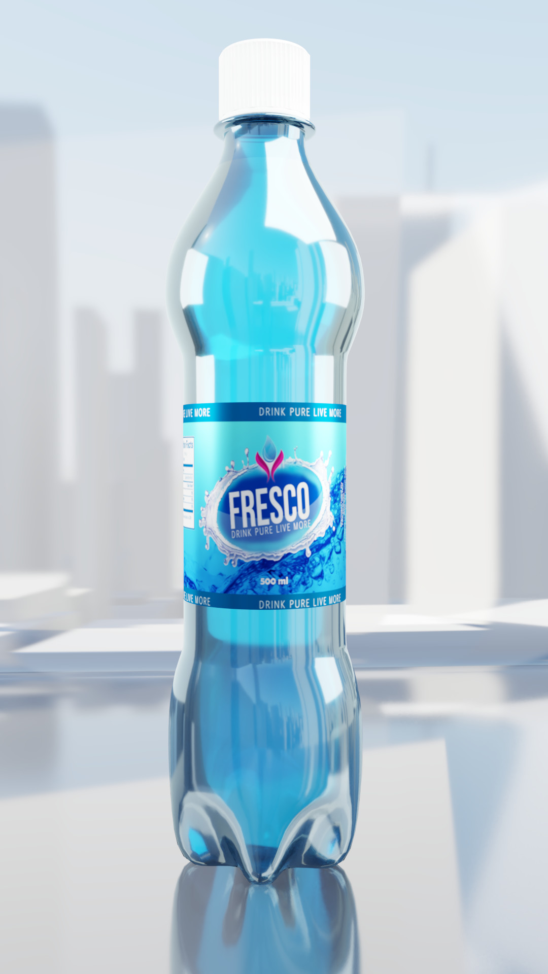 ArtStation - Mineral Water Bottle | Resources