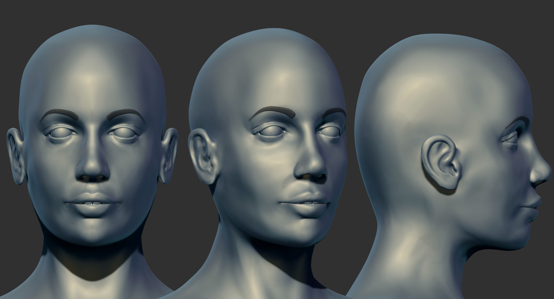 ArtStation - Female Base Mesh | Resources