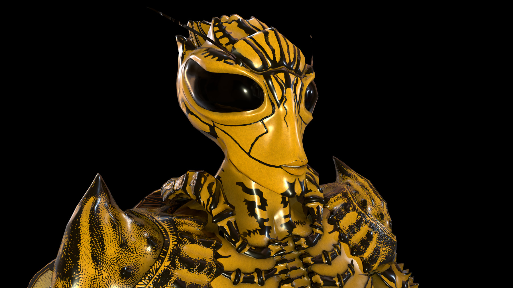 ArtStation - Mutant Wasp | Game Assets