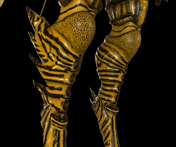 ArtStation - Mutant Wasp | Game Assets