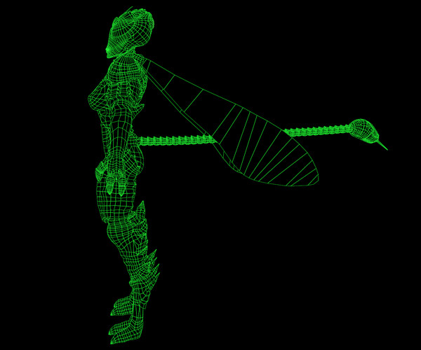 ArtStation - Mutant Wasp | Game Assets