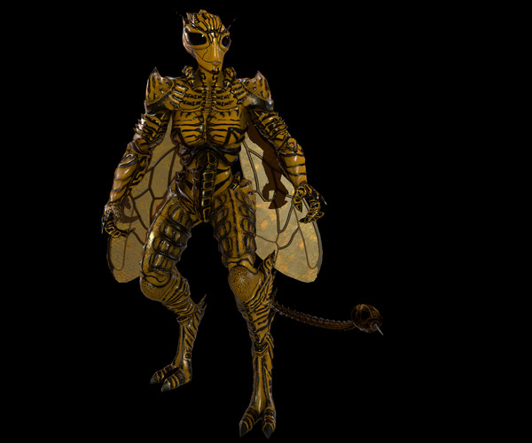 ArtStation - Mutant Wasp | Game Assets