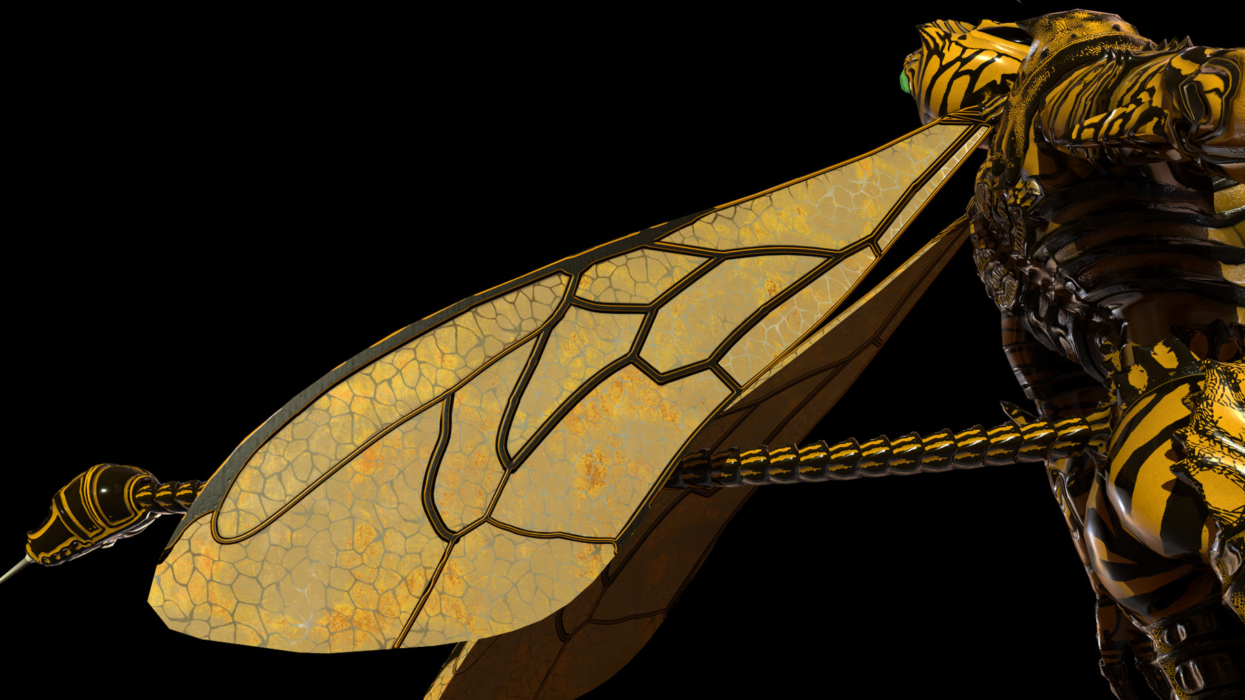 ArtStation - Mutant Wasp | Game Assets