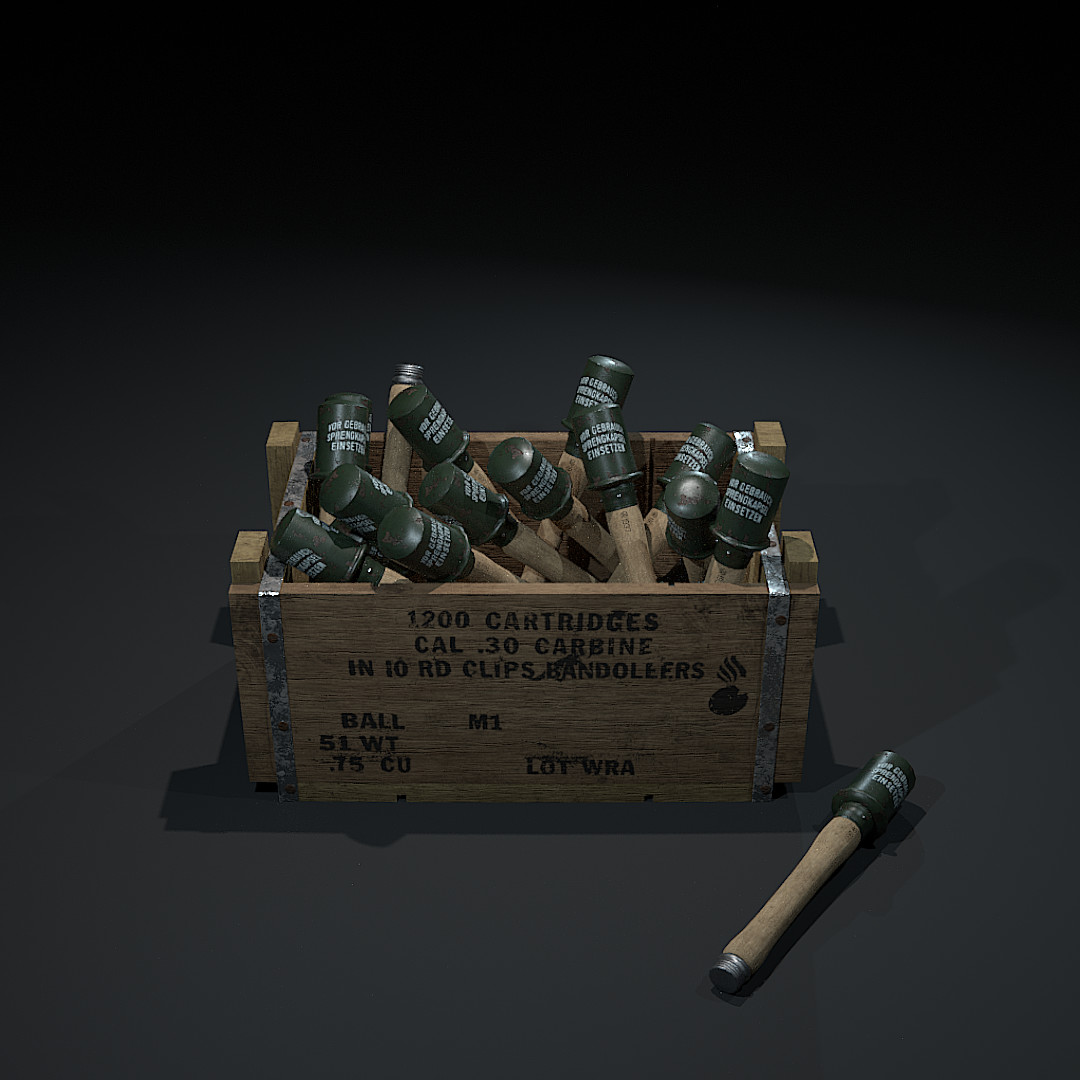 ArtStation - Grenade Crate Pack | Resources