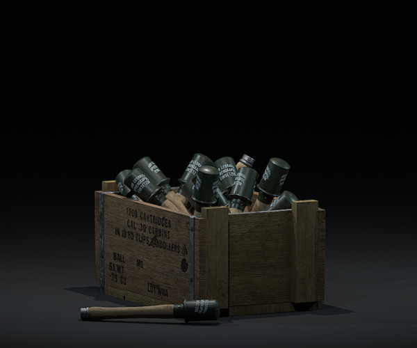 ArtStation - Grenade Crate Pack | Resources