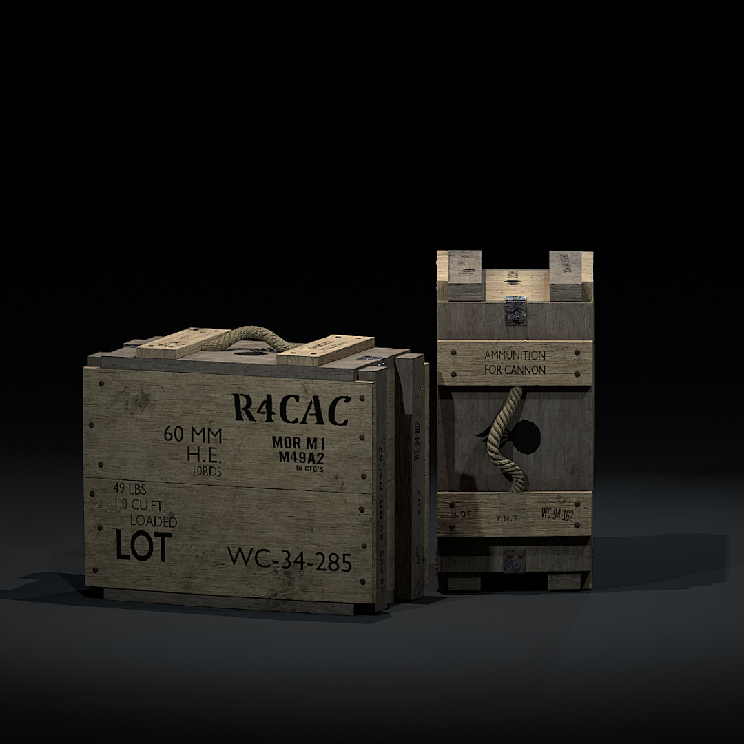 ArtStation - ww2-Crate2 | Resources