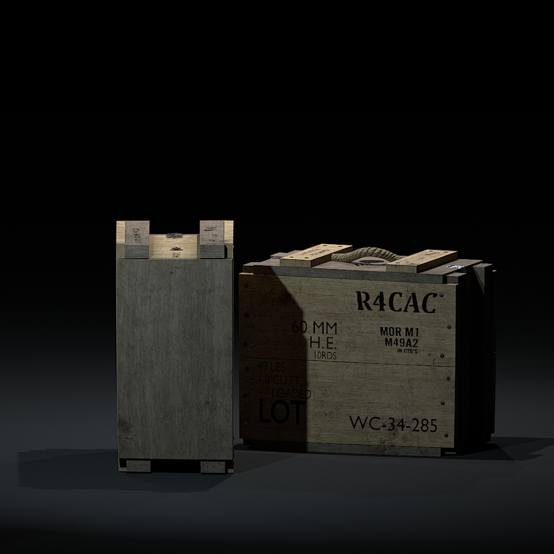 ArtStation - ww2-Crate2 | Resources