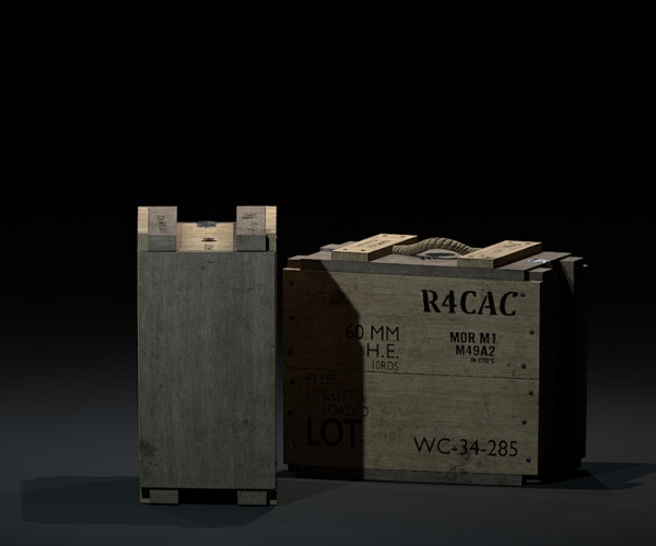 ArtStation - ww2-Crate2 | Resources