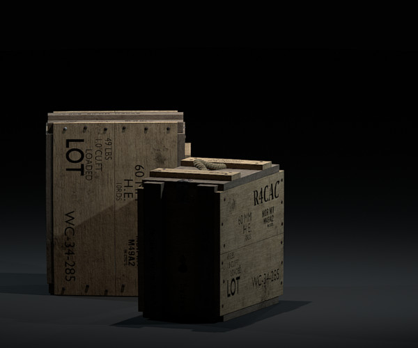 ArtStation - ww2-Crate2 | Resources