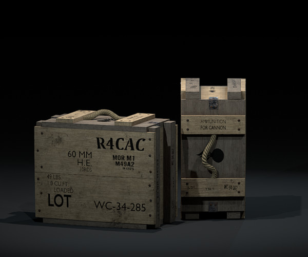 ArtStation - ww2-Crate2 | Resources