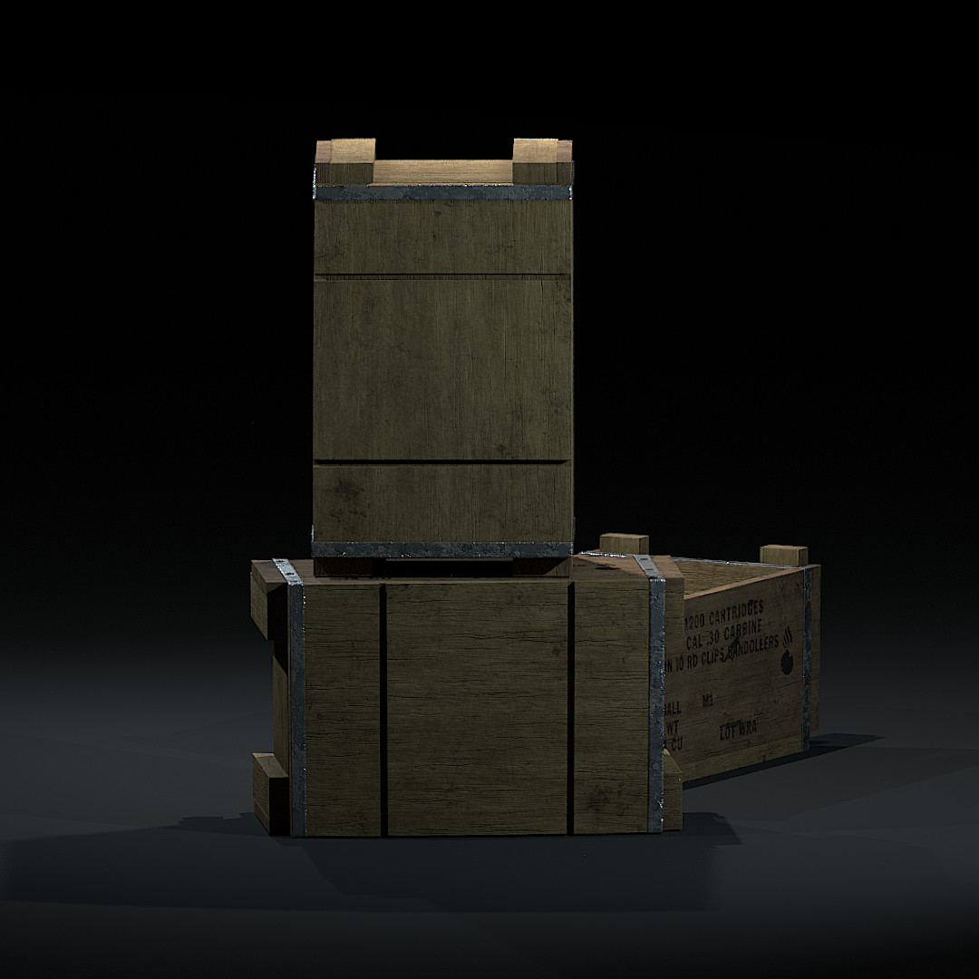 ArtStation - ww2-Crate3 | Resources