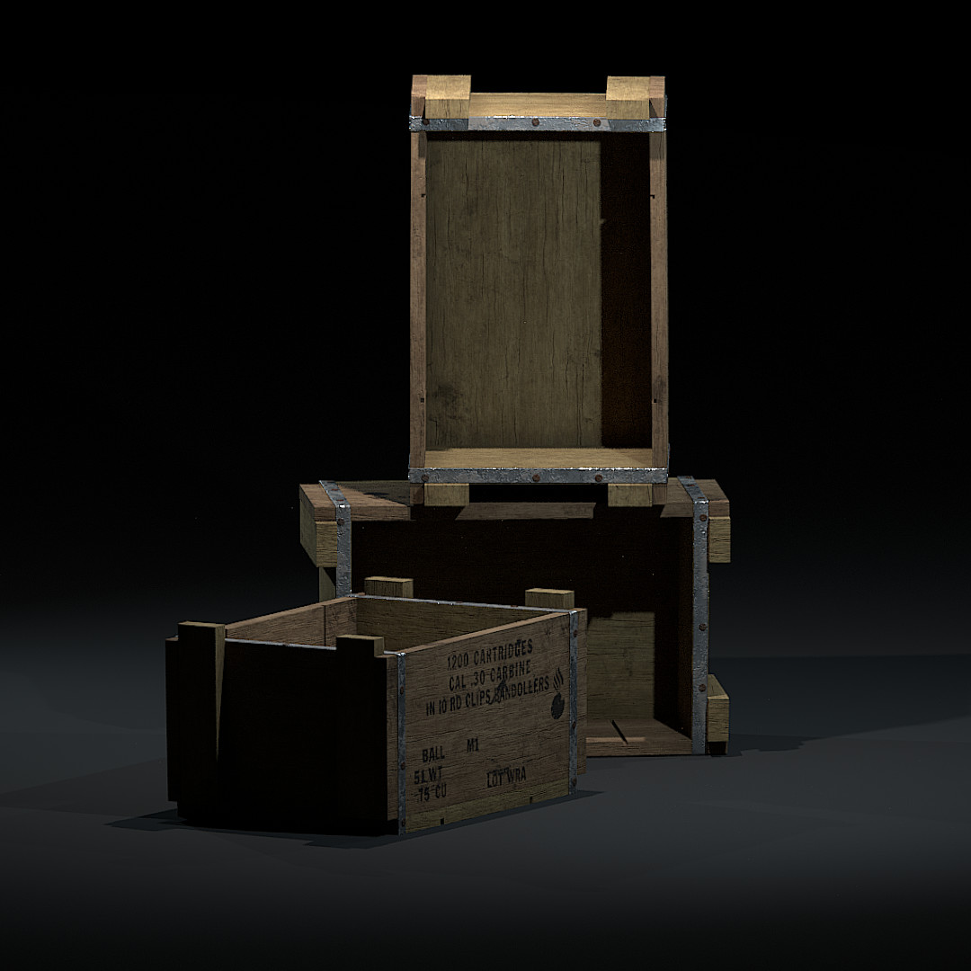 ArtStation - ww2-Crate3 | Resources