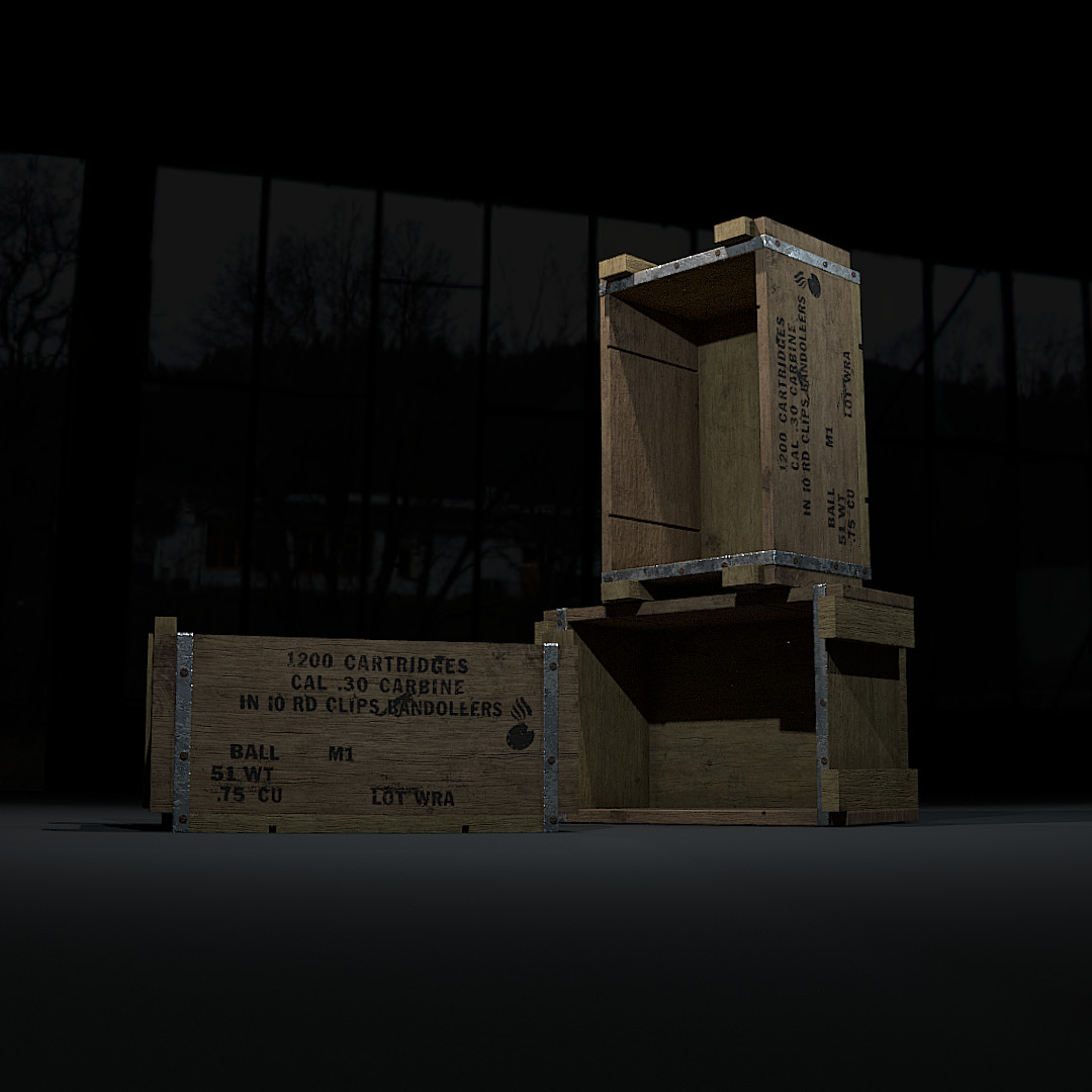 ArtStation - ww2-Crate3 | Resources