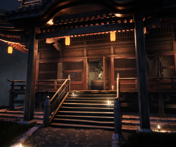 ArtStation - Hidden Shrine UE4 | Game Assets