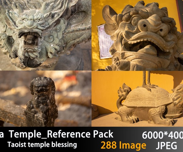 ArtStation - China Temple_Reference Pack | Resources