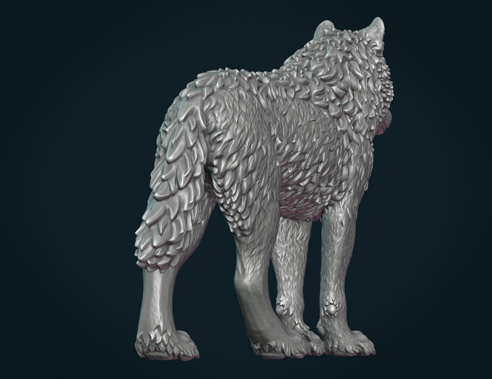 ArtStation - Wolf III | Resources