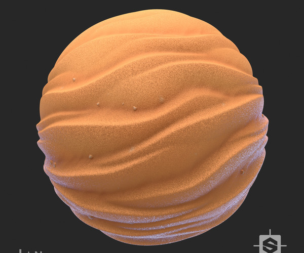 ArtStation - Stylized Desert Sand - Substance Designer SBS | Resources