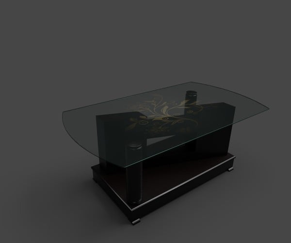 ArtStation - Glass Table | Resources