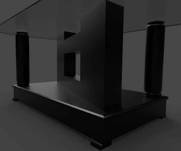 ArtStation - Glass Table | Resources