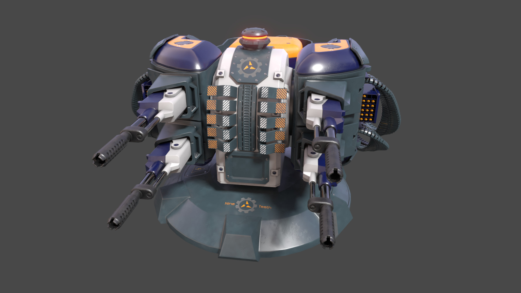 ArtStation - Sci-fi Turret | Game Assets