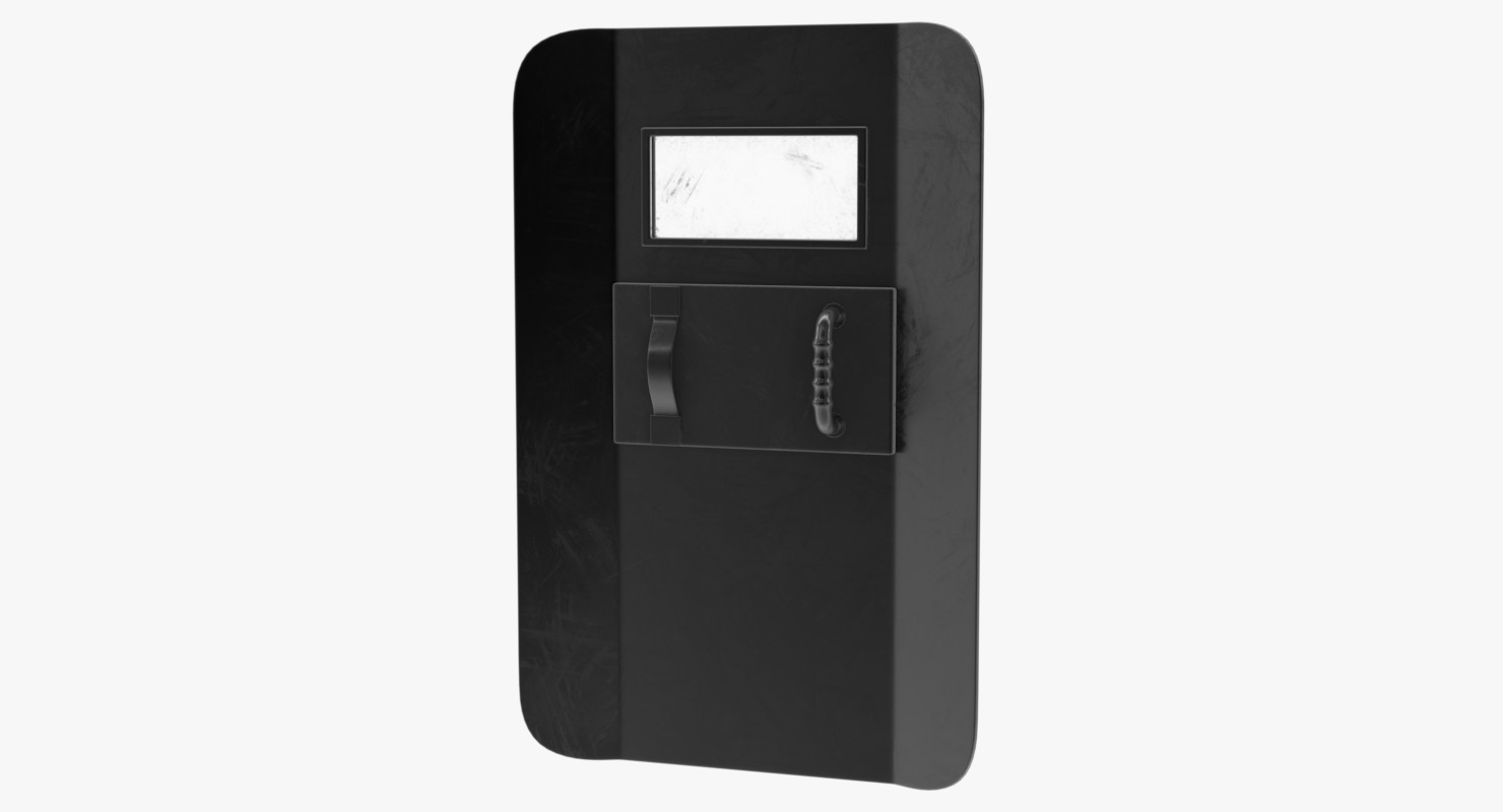 ArtStation - Riot Shield Textured | Resources