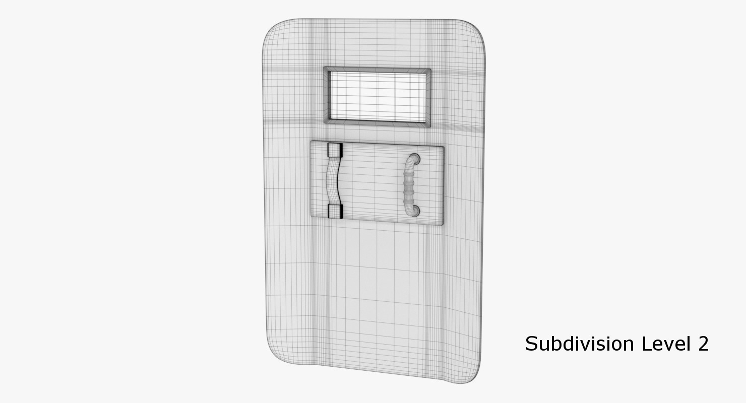 ArtStation - Riot Shield Textured | Resources
