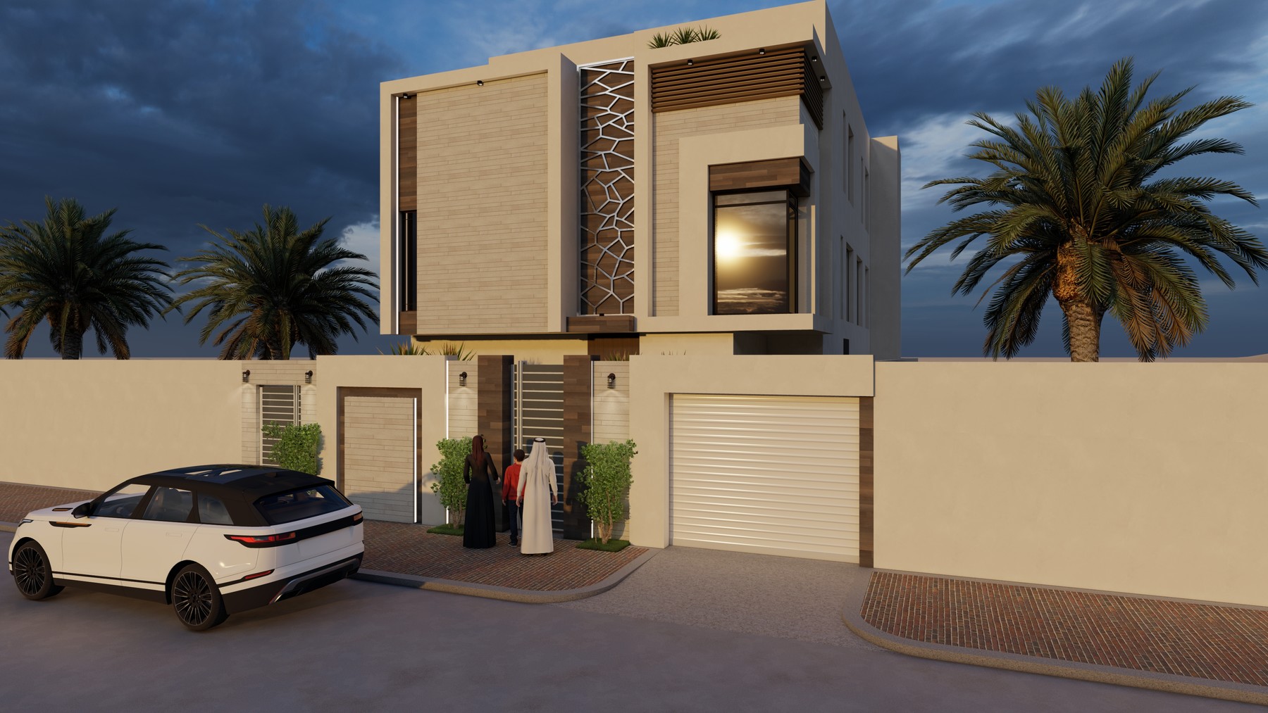 ArtStation - MODERN VILLA || SAUDI ARABIA | Resources