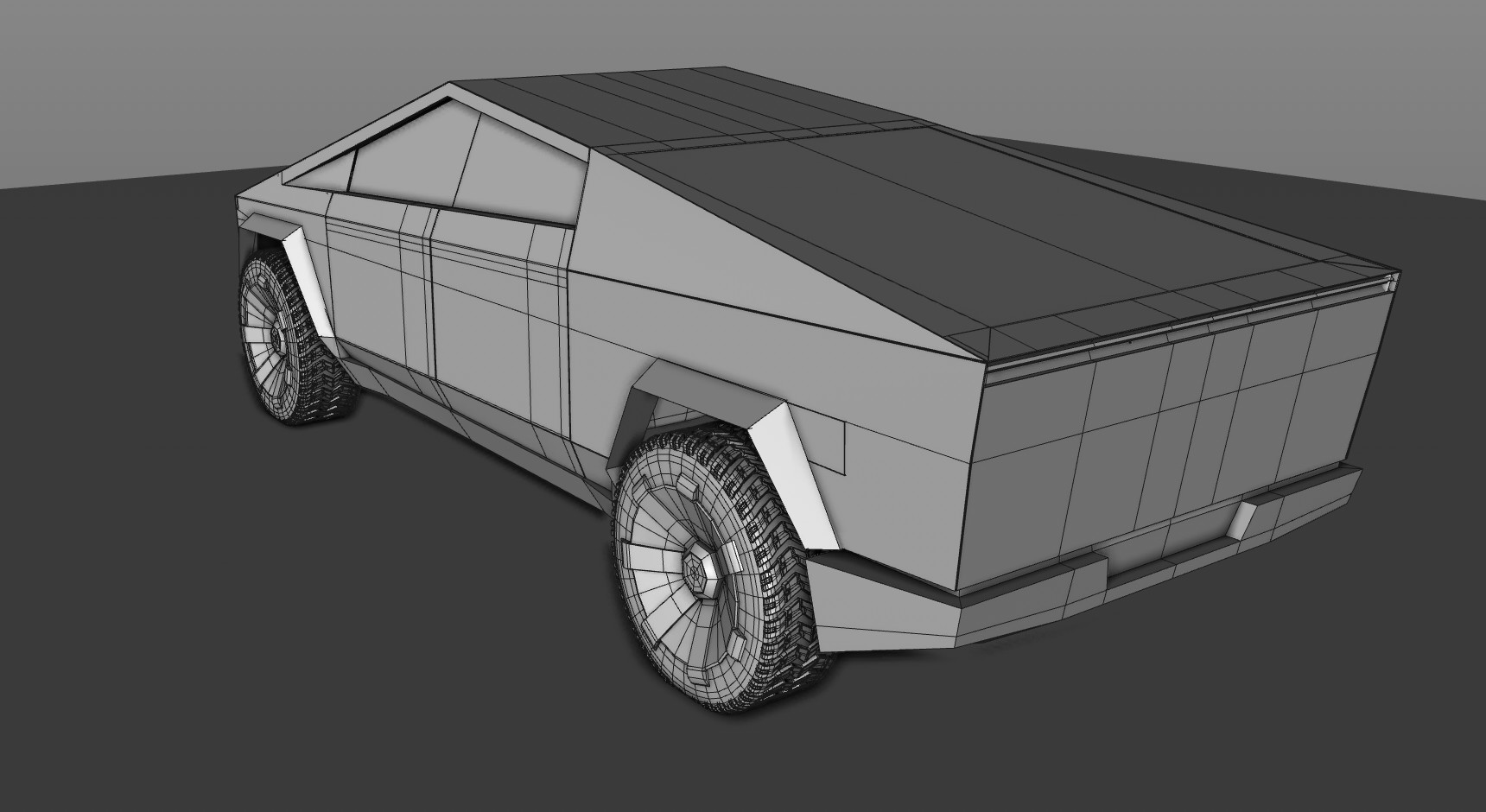 ArtStation - Tesla Cybertruck 2019 | Resources