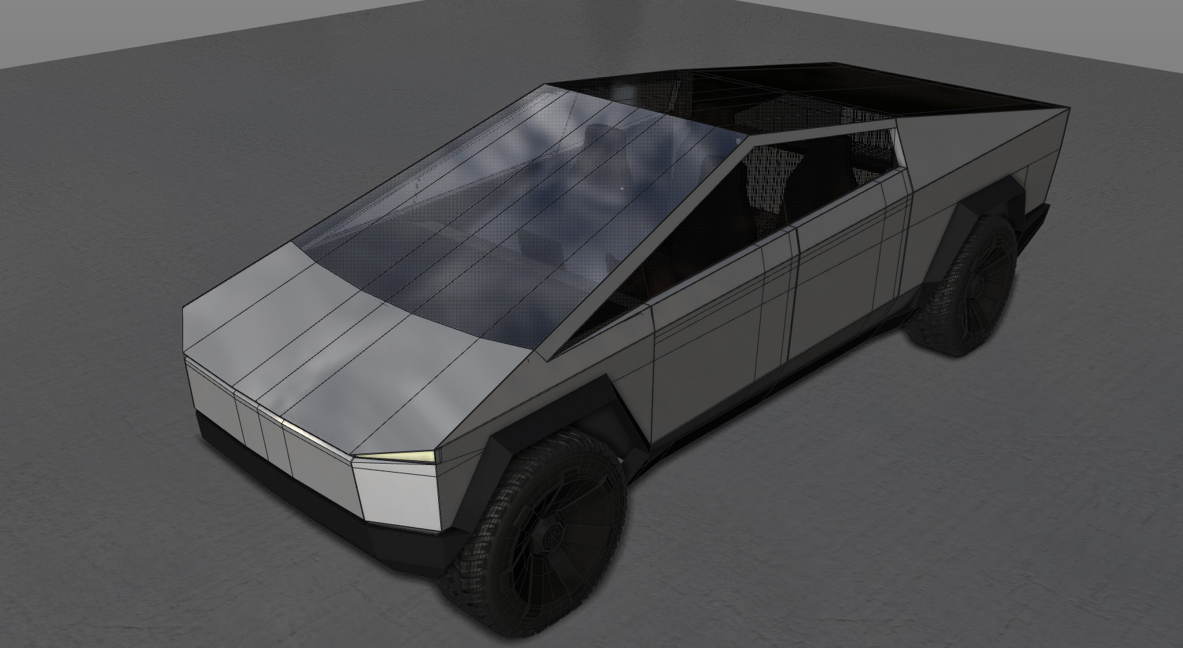 ArtStation - Tesla Cybertruck 2019 | Resources