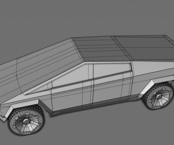 ArtStation - Tesla Cybertruck 2019 | Resources