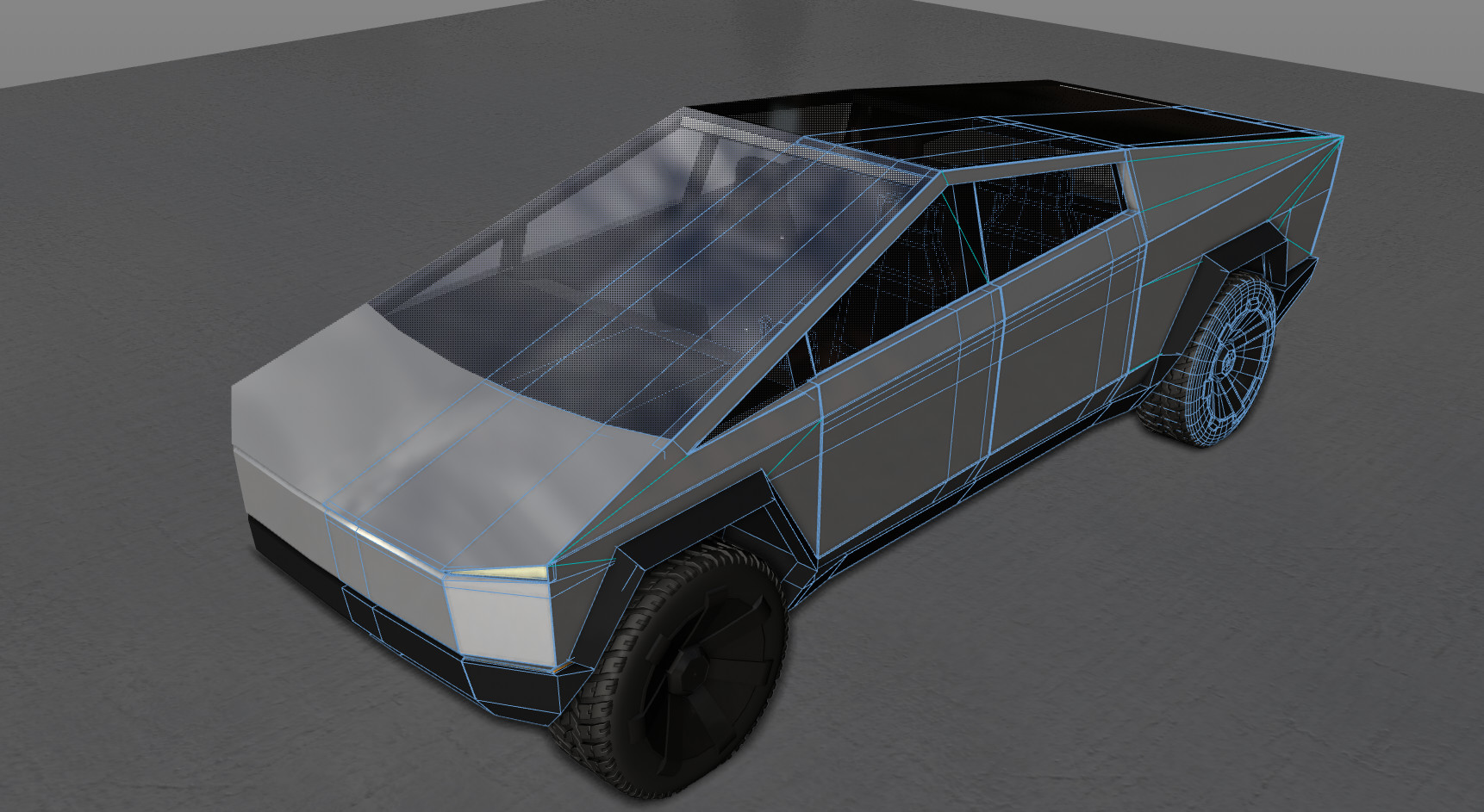 ArtStation - Tesla Cybertruck 2019 | Resources