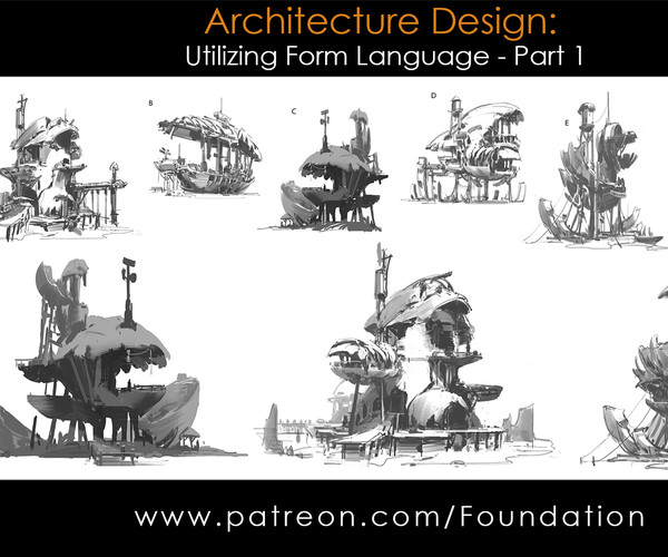 ArtStation - Foundation Art Group - Architecture Design: Utilizing Form ...