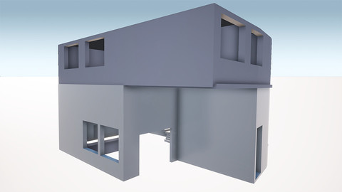 ArtStation - Round-Corner Building | Resources