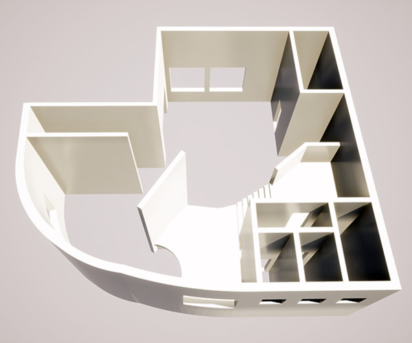 ArtStation - Round-Corner Building | Resources