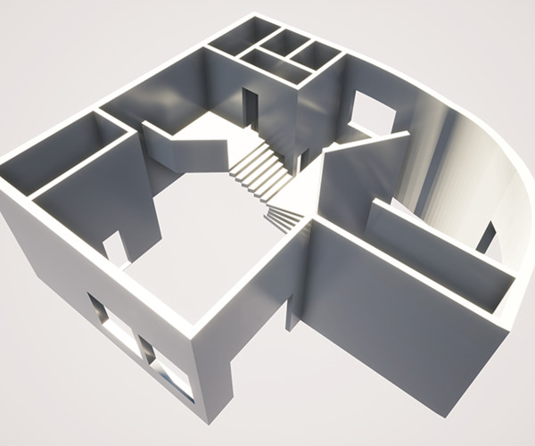 ArtStation - Round-Corner Building | Resources