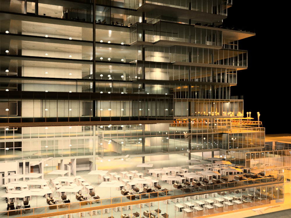 ArtStation - Revit Tower 3D model | Resources