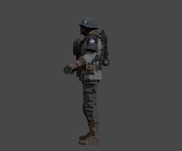ArtStation - German soldier | Resources