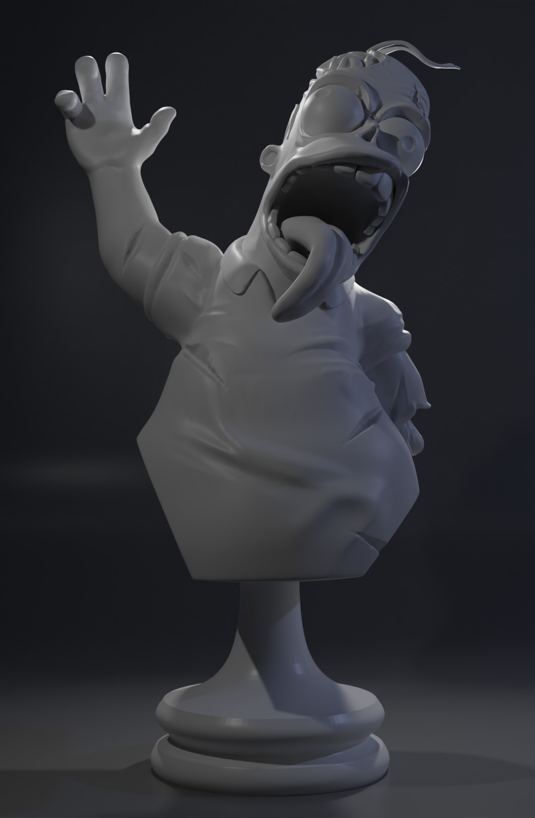 ArtStation - Zombie Homer V1.0 | Resources